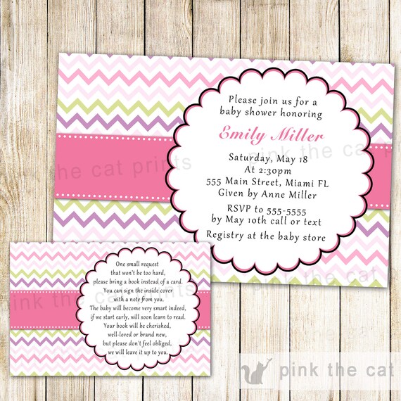 Chevron Baby Shower Printables