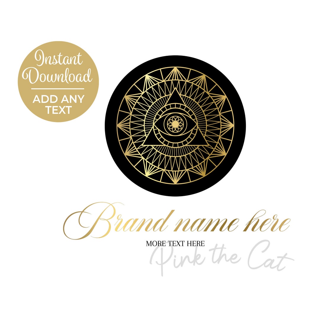 Sacred Geometry Logo Png for Your Etsy Shop or Any Website or Business ...