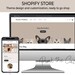 Beige Pastel Colors Pet Store, Puppy Breeding Shopify Theme ...