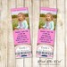 Candy Sweets Theme Birthday Party Favor Label or Tag for Kids ...