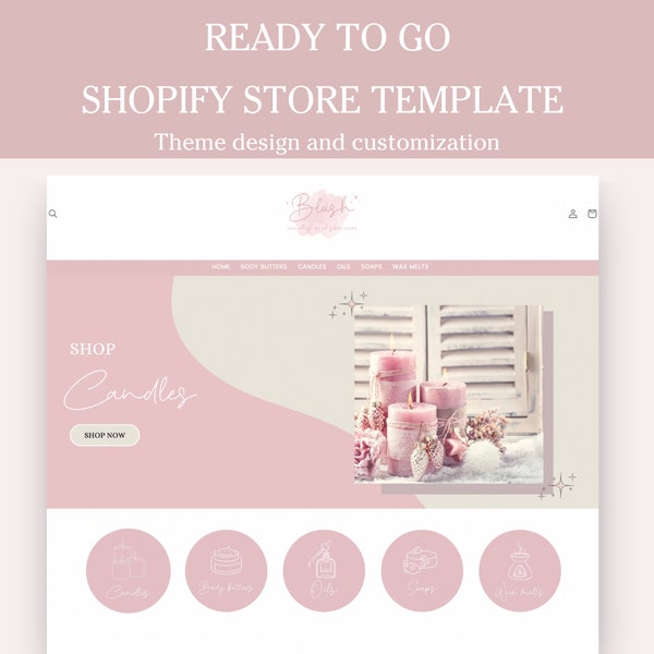 Enchanting Shopify Theme Template | Magic Shopify Website Design ...