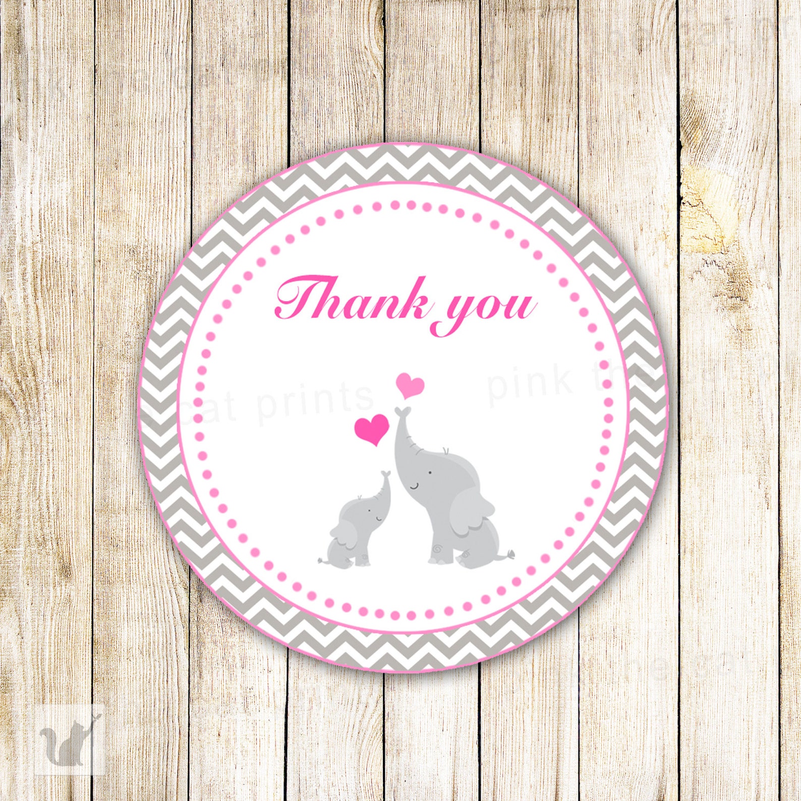 Elephant Labels Elephant Stickers Elephant Tags Elephant - Etsy