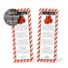 Boxing Bookmark Baby Boy Shower Favors Red and Black Template, Instant ...
