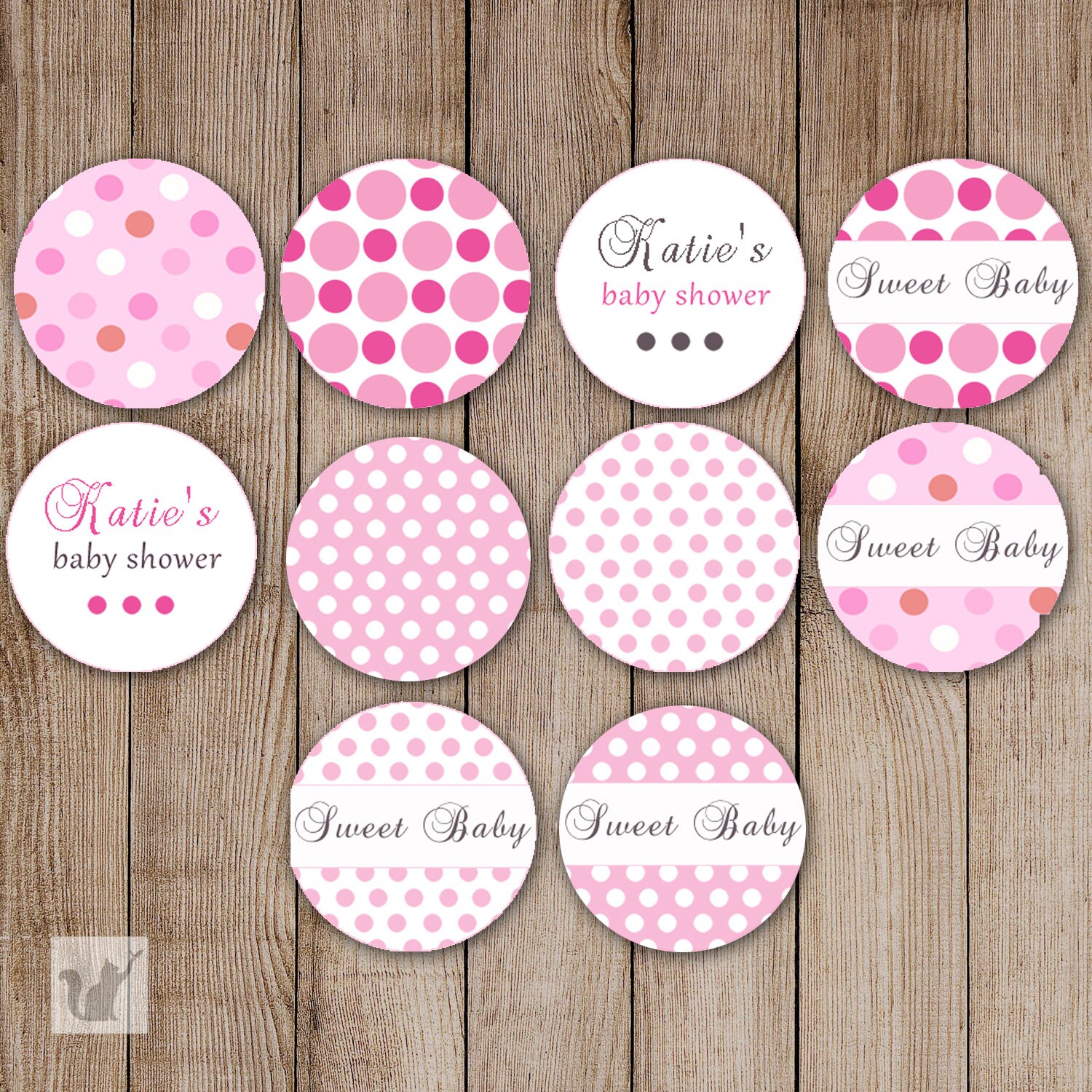 Printable Small Candy Labels 0.75 Inch Candy Stickers Baby | Etsy