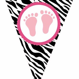 Printable Flag Banner DIY Digital File - Matching Any Design in the ...