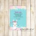 Alpaca Thank You Cards, Llama Head Baby Shower Thank You Notes, Llama ...