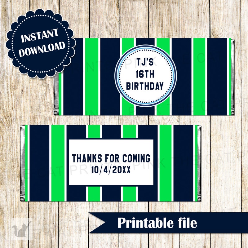 Navy Lime Shower - Etsy