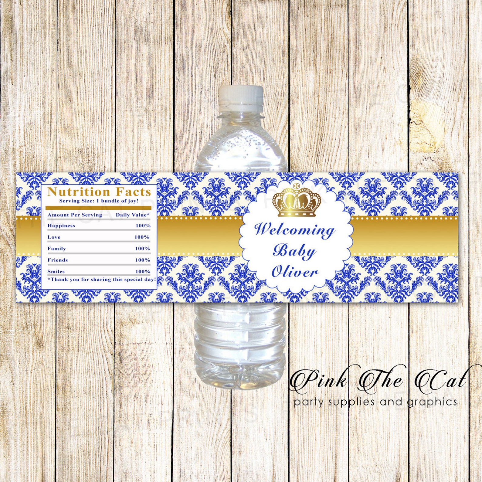 Prince Water Bottle Label Prince Birthday Bottle Label Prince - Etsy