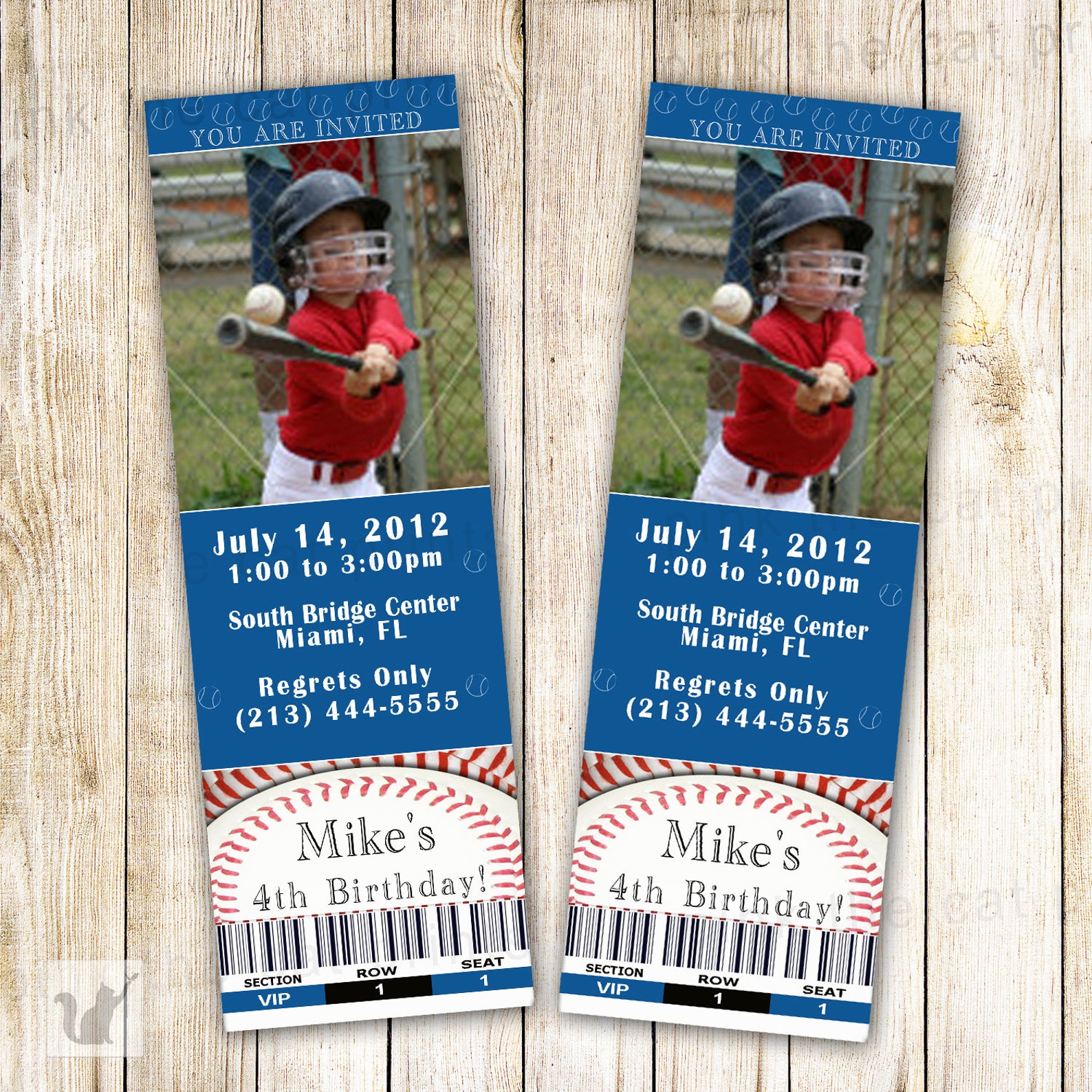 Baseball Invitation Baseball Birthday Invitation Baseball | Etsy