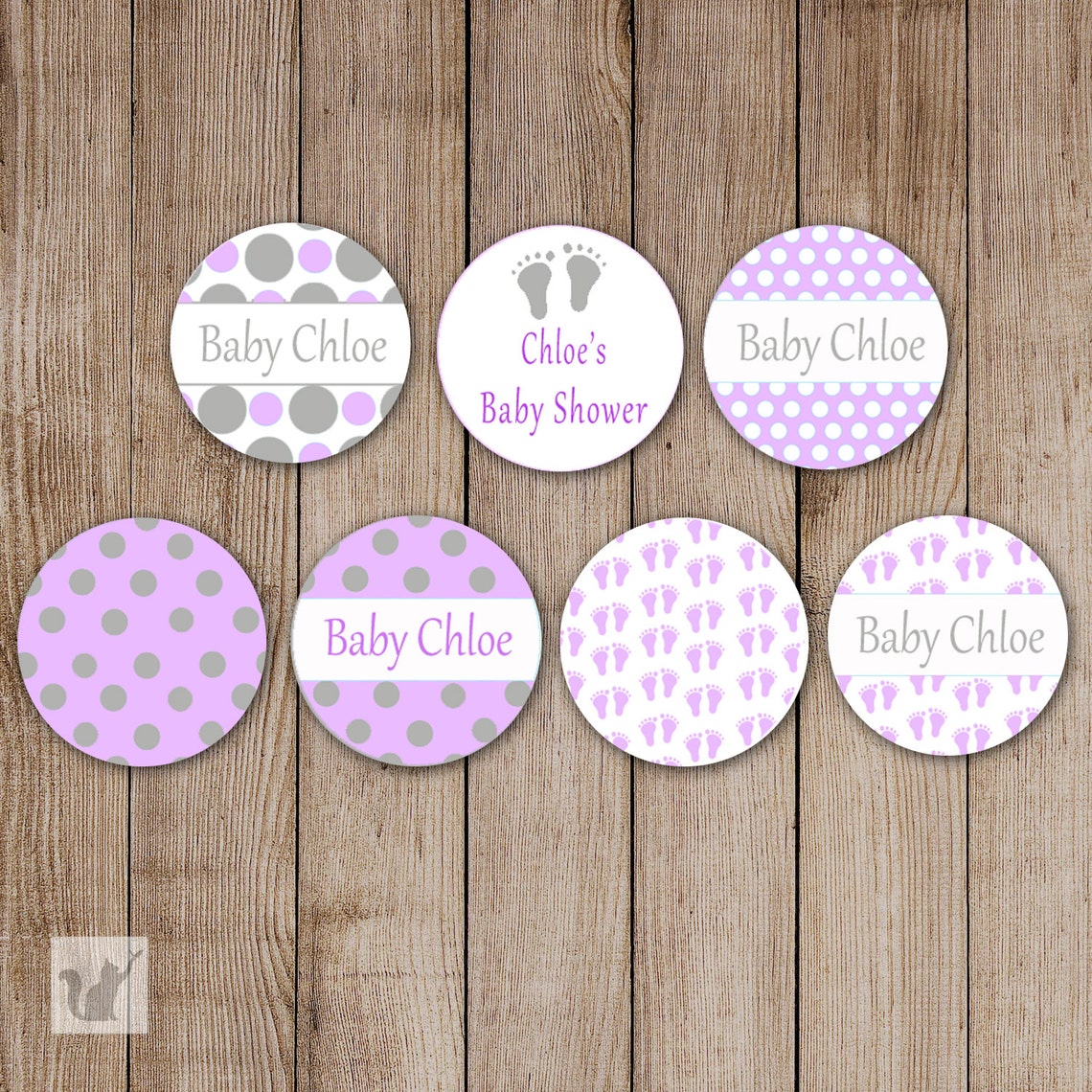 Printable Small Candy Labels 0.75 Inch Candy Stickers Baby - Etsy