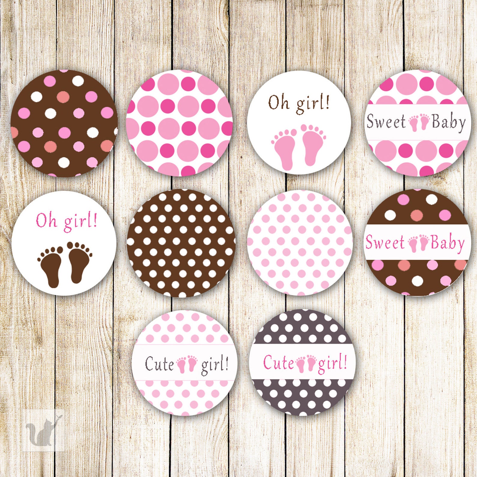 Printable Small Candy Labels 0.75 Inch Candy Stickers Baby - Etsy