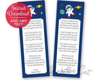Planets Bookmark Printable - Etsy