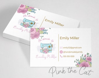 Sewing Machine Card - Etsy