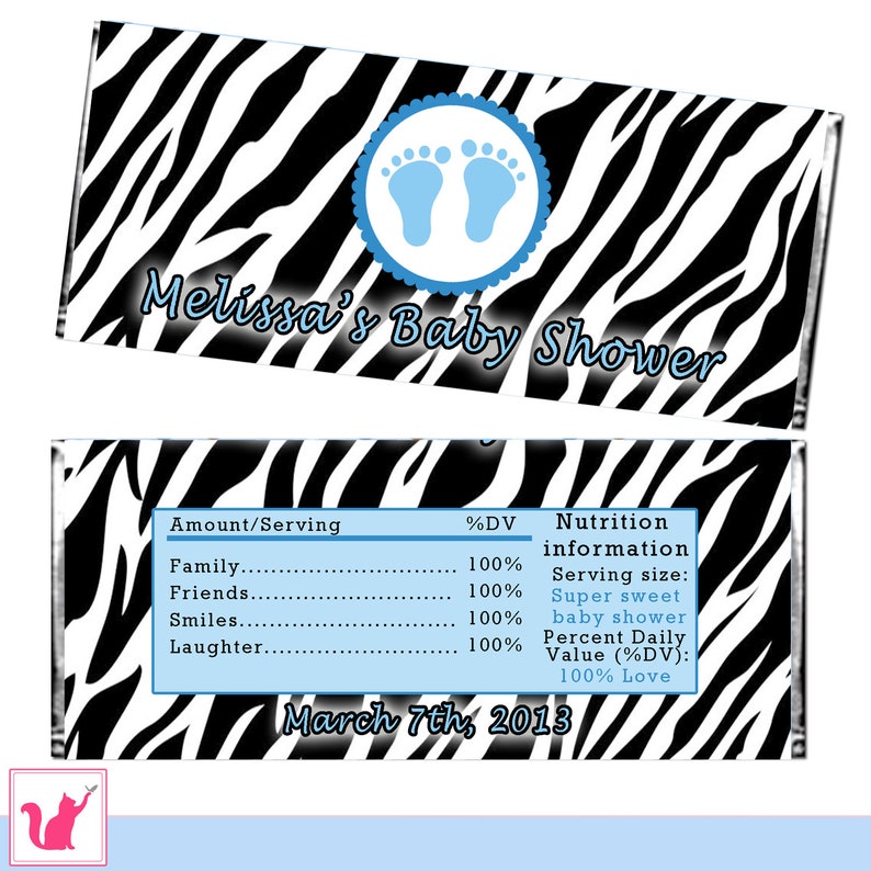 Footprints Baby Shower Invitation for Girl or Boy Different | Etsy