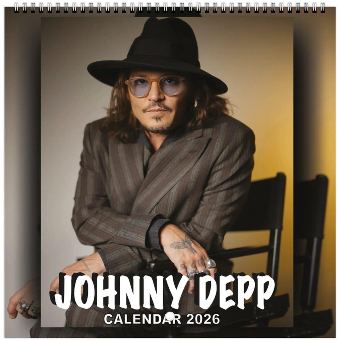 Johnny Wall Calendar 2026, Iconic Movie Moments 8.5 X 8.5 Inch for Film ...