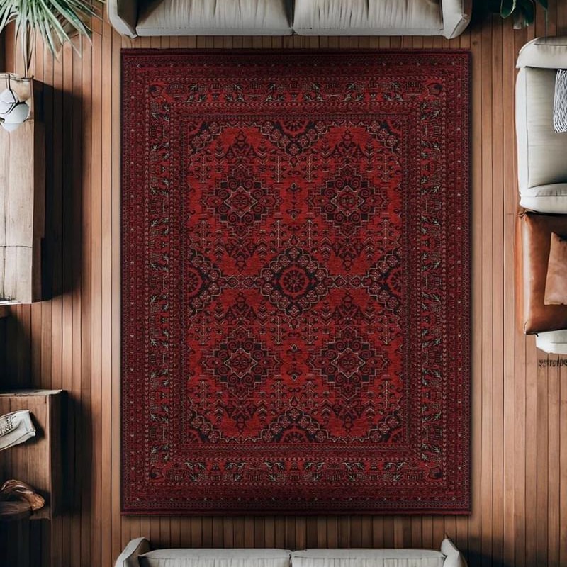 Red Persian Prayer Rug - Etsy UK