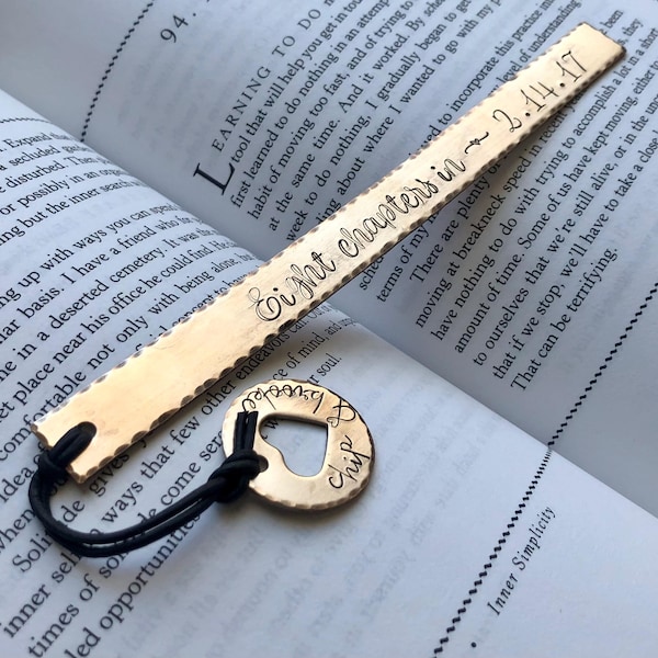 Book Chapter Markers - Etsy