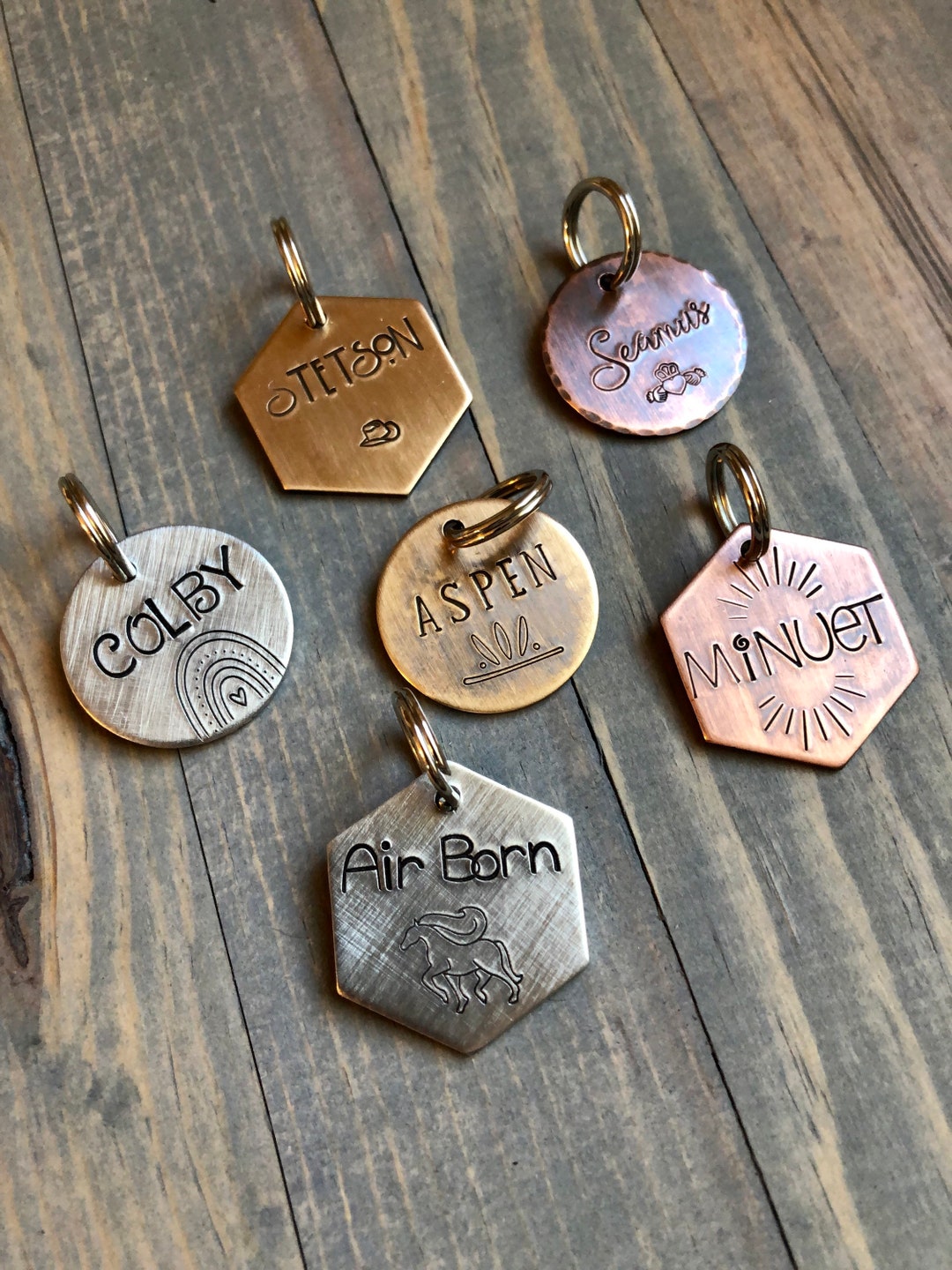 Custom Bridle Tag, Halter Tag, Horse Name Tag, Gift for Horse Lover ...