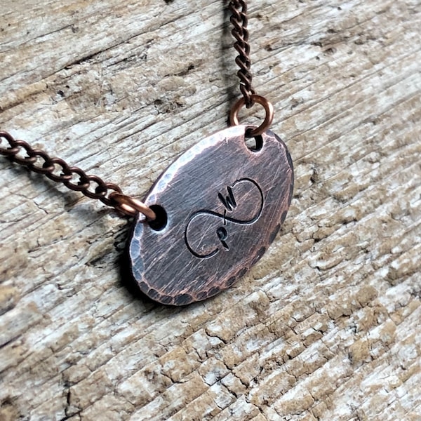 Bronze Infinity - Etsy