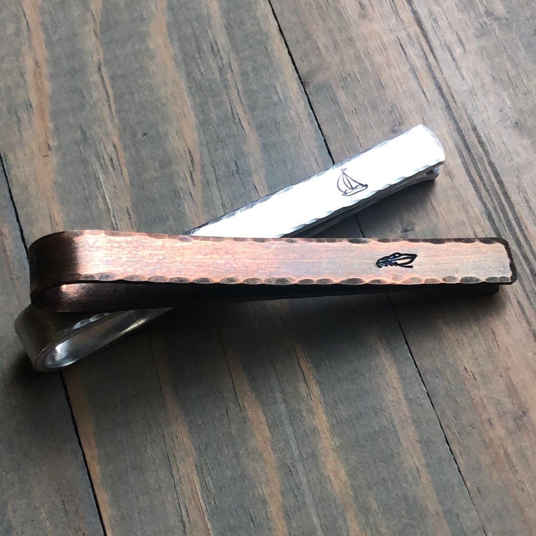 Tie Bar for Boater - Father's Day Tie Clip-tie Bar With Sail Boat - Tie ...