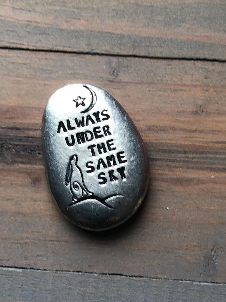 Deployment Pocket Pebble, Long Distance Military Deployment Gift, Under ...