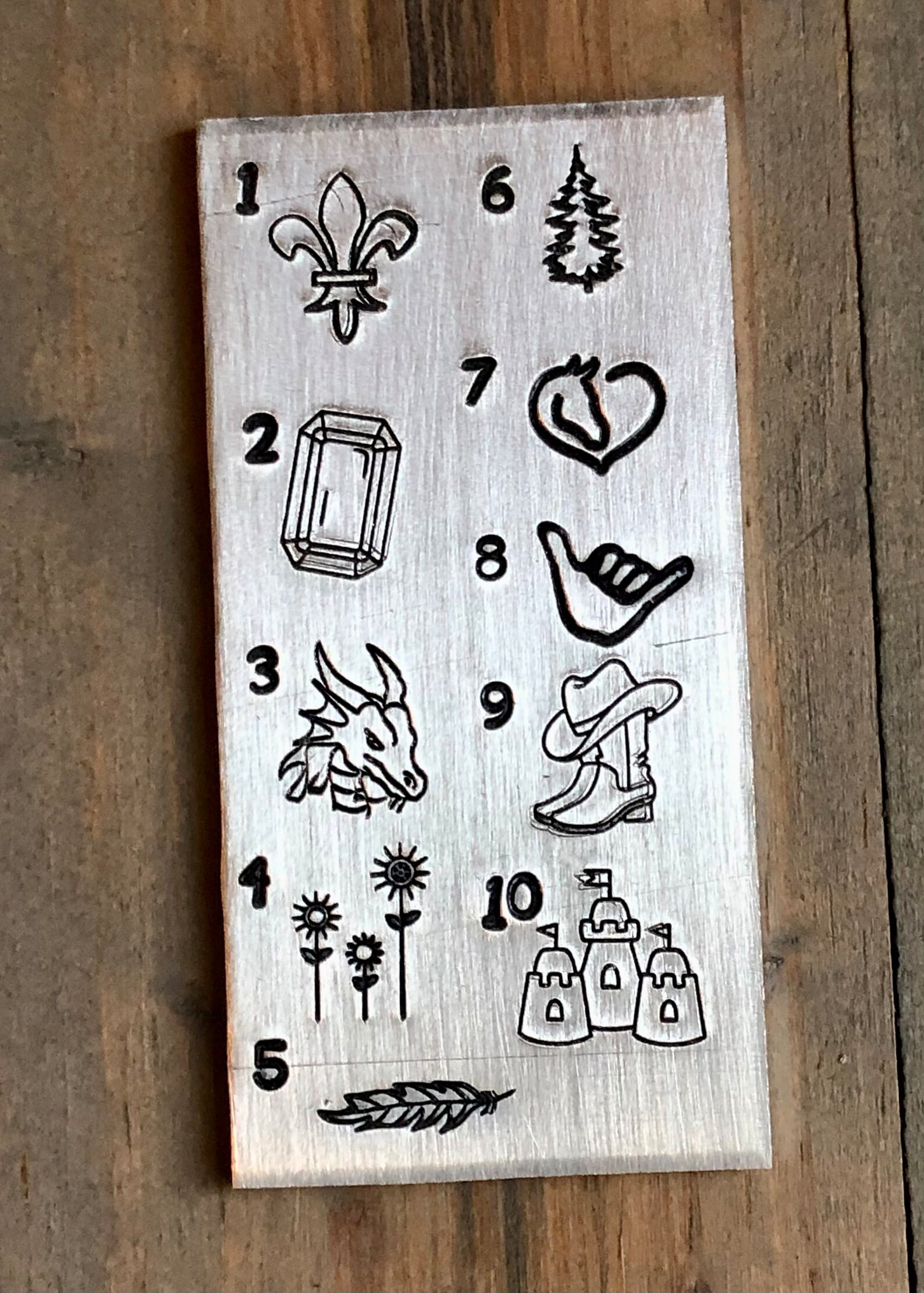 Custom Bridle Tag Two Layered Halter Tag Horse Name Tag - Etsy