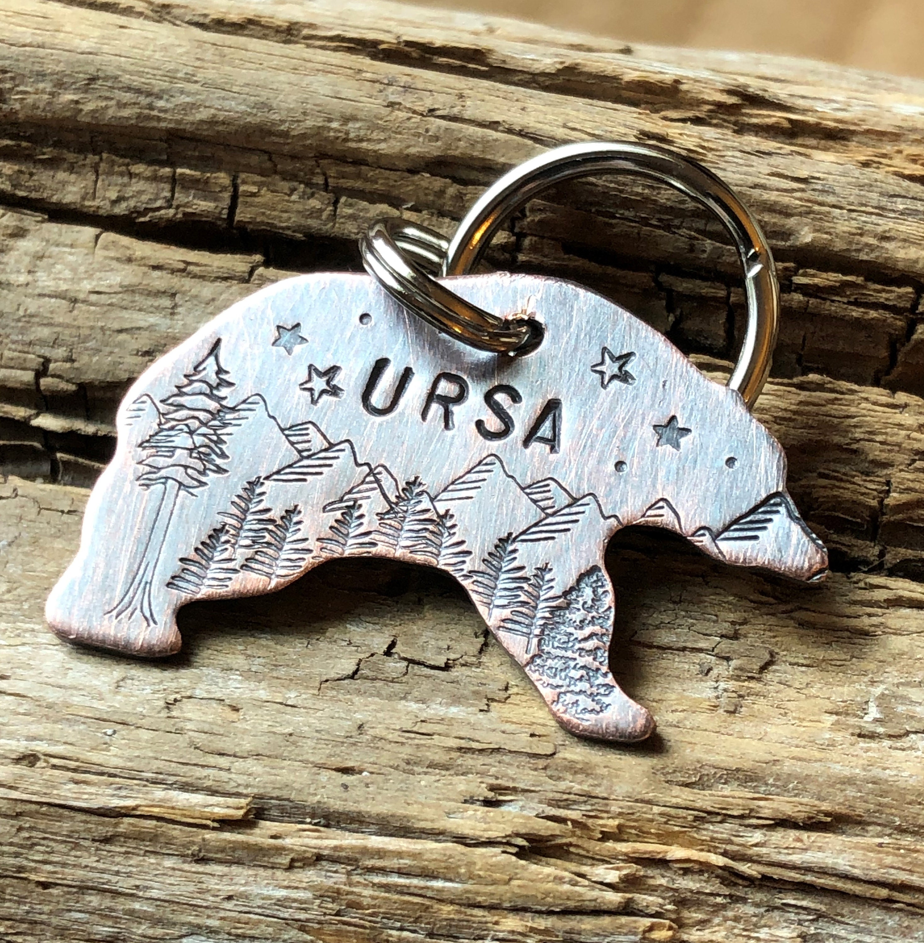 Dog Tag for Dogs Dog Tags Ursa Bear Dog Tag Dog Tag With | Etsy