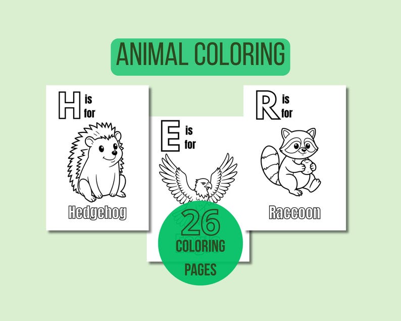 Animal Coloring Pages, Animal Coloring Book, Animal Coloring Sheets ...