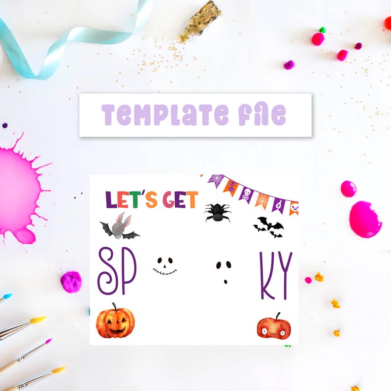 Let’s Get Spooky Handprint Craft: Halloween Ghost Hand Art Activity ...