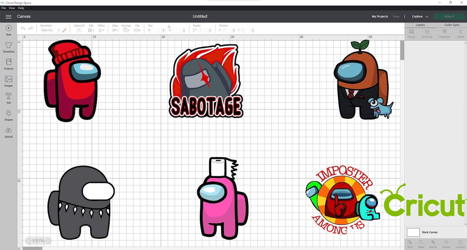 190+among Us SVG Bundle, Birthday PNG, Gaming Clipart, Among Us ...