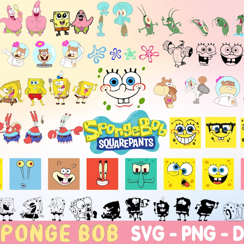 Png for Spongebob Shirt - Etsy
