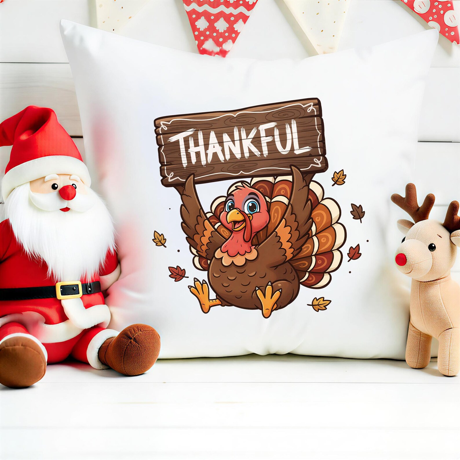 Thanksgiving Turkey PNG Bundle – Cute Fall Turkey Clipart Set, Happy ...