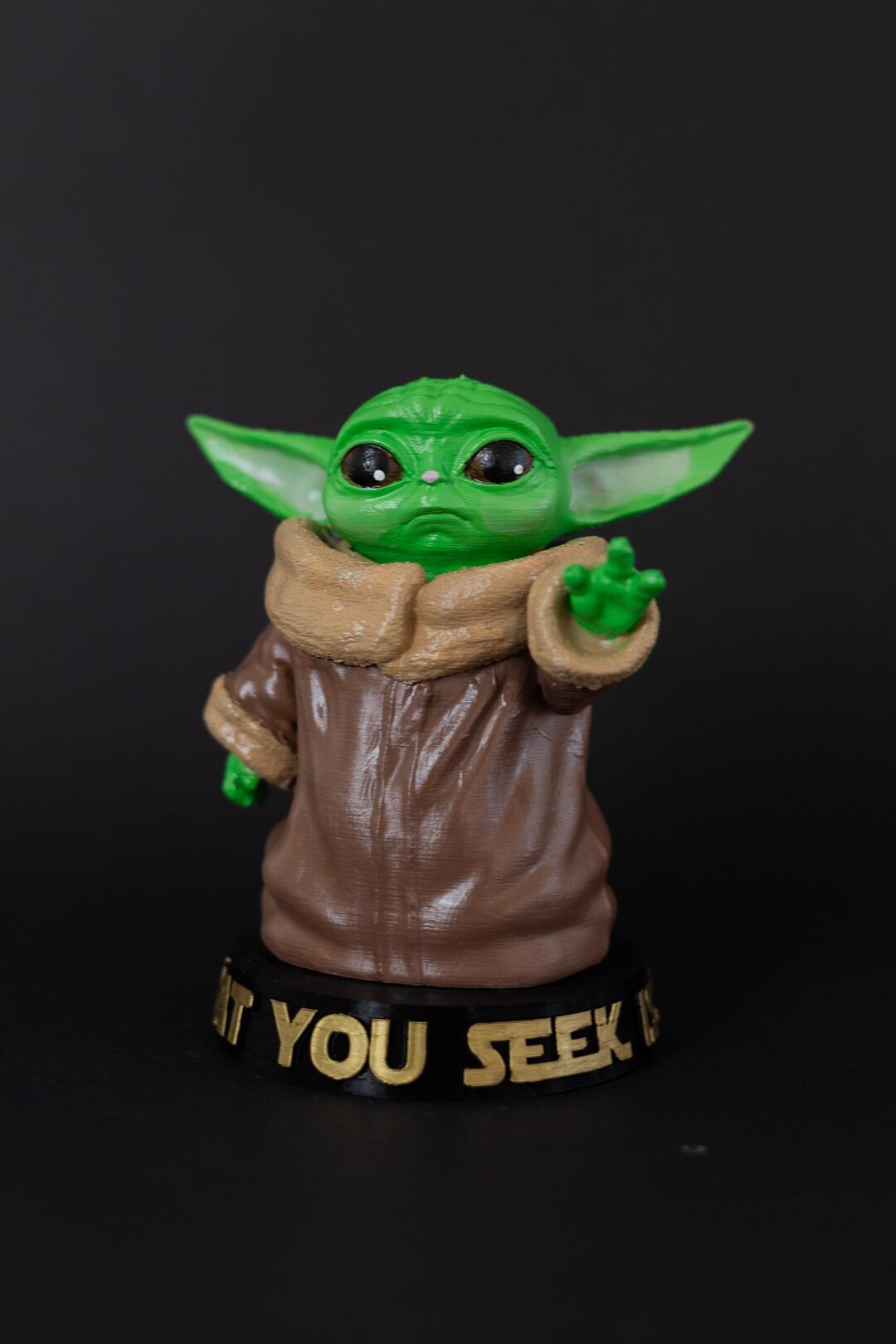 Baby Yoda - Grogu - Star Wars - Figure/bust - Hand Painted Collectible ...