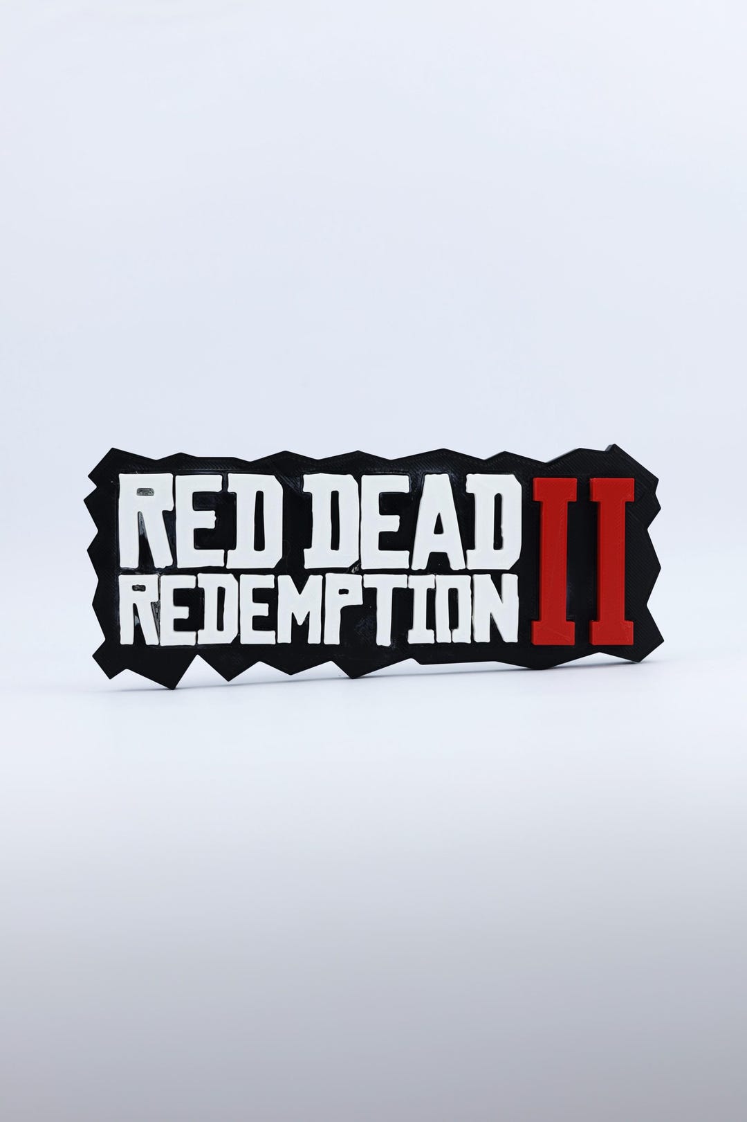 Red Dead Redemption 2 - RDR2 - 3D Sign - 20cm X 8cm X 1.5cm Gaming Room ...
