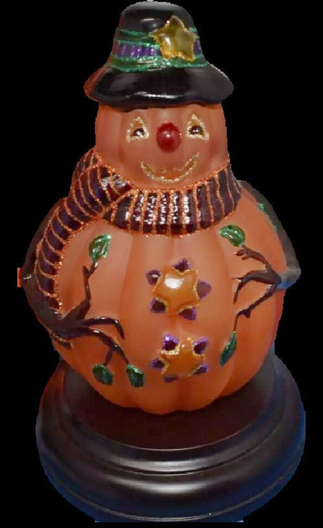 Merck Old World Christmas Pumpkin Man Halloween Light RETIRED RARE! - Etsy
