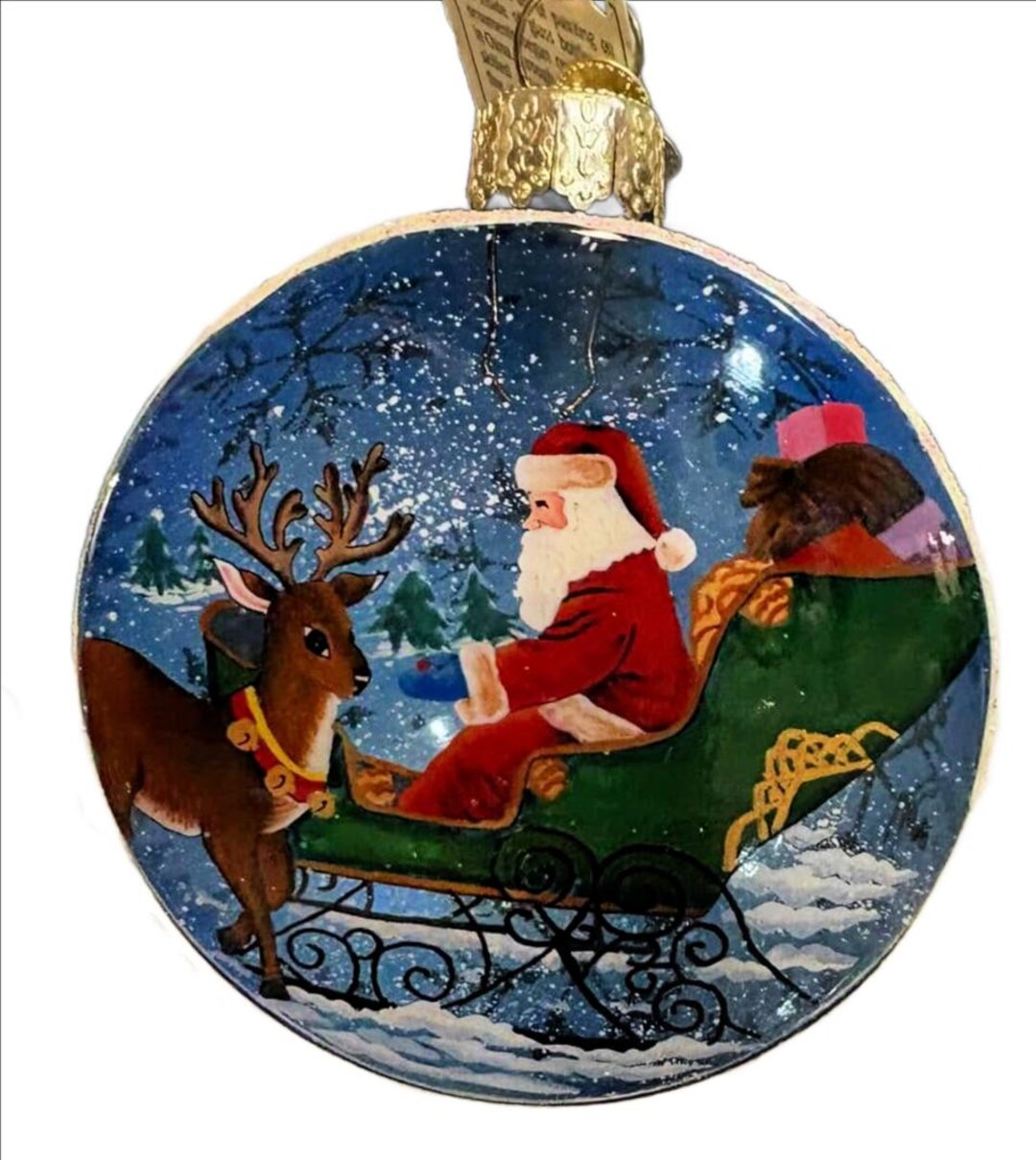 Merck Family's World Christmas (OWC) Inside Art Ornament. Beautiful ...