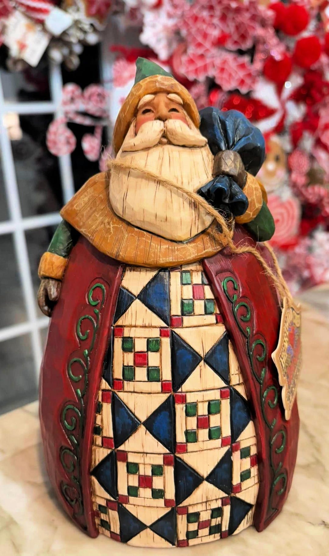 Vintage Enesco 2002 Jim Shore Heartwood Creek Christmas Santa Claus - Etsy
