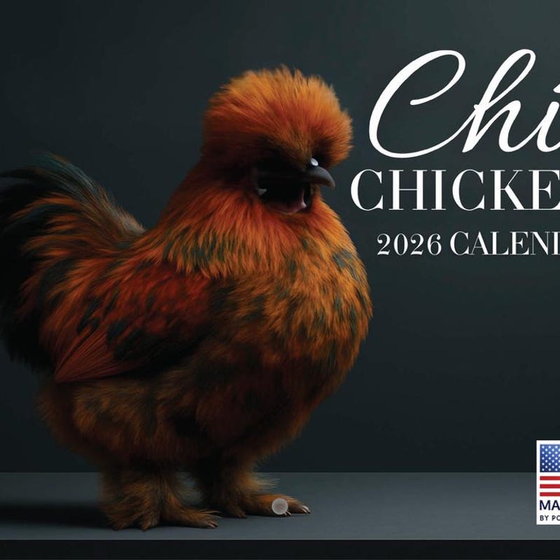 Chicken Calendar 2026 - Etsy
