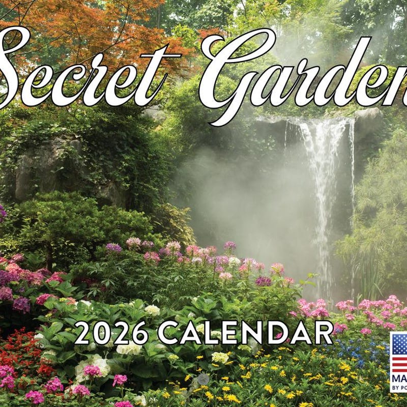 Secret Garden Calendar - Etsy