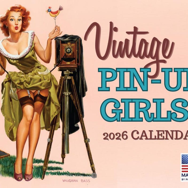 2026 Wall Calendar Pin Up - Etsy