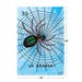 La Arana Spider Loteria Card Art Print (12x18) - Etsy