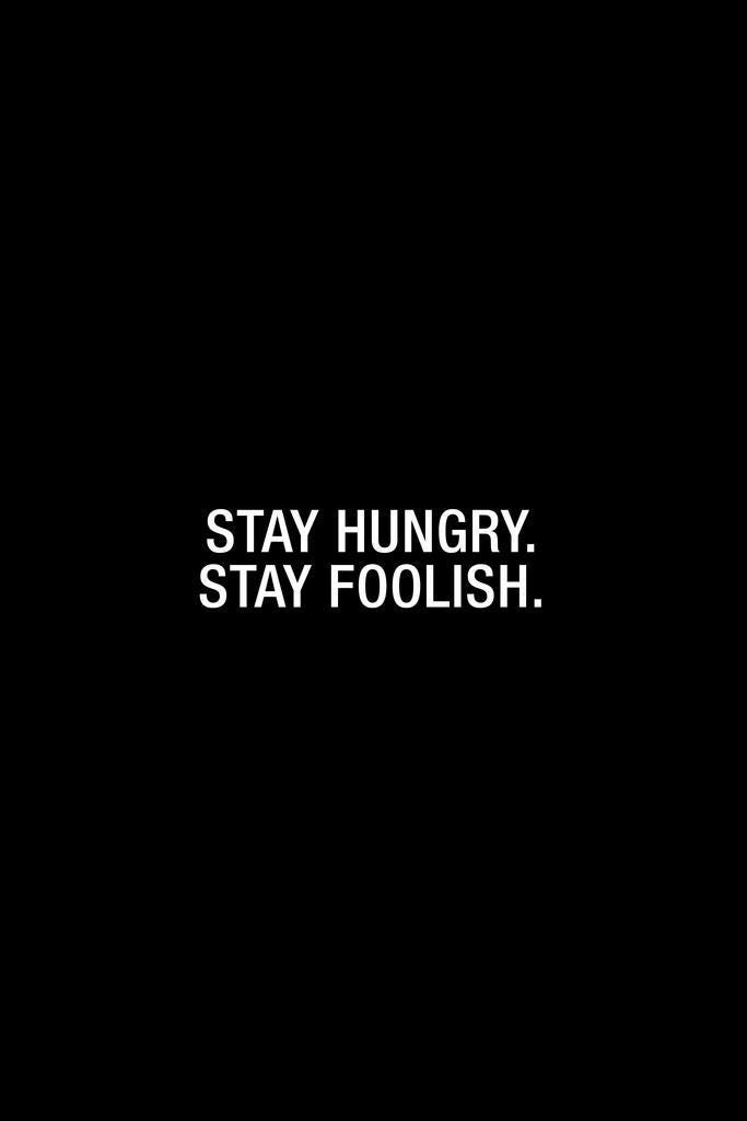 Simple Stay Hungry Stay Foolish Cool Wall Art Print Poster 16x24 - Etsy