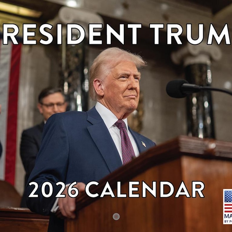 Trump 2026 Trump Wall Calendar - Etsy