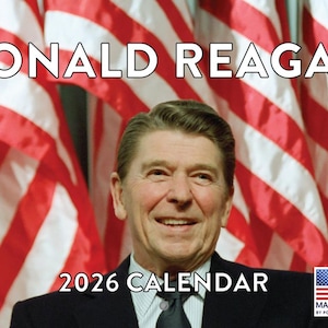 Ronald Reagan Calendar 2026 Monthly Wall Calender 12 Month | American ...