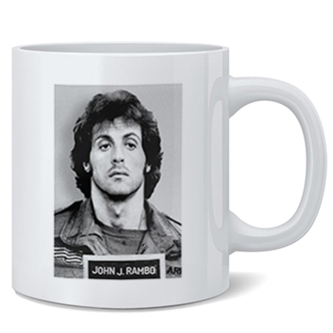 John Rambo Mugshot 80s Movie Ceramic Tea Coffee Mug 12oz - Etsy