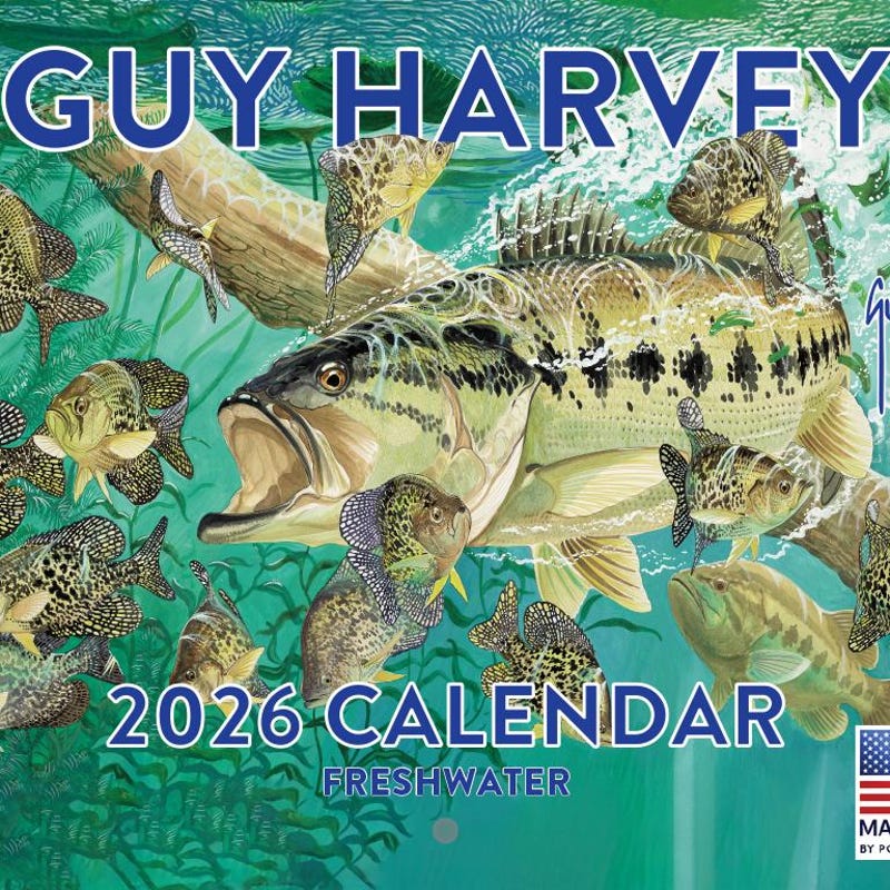 Fishing Calendars 2026 - Etsy