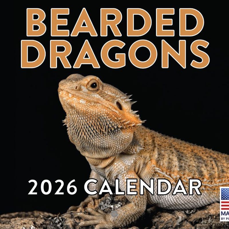Bearded Dragons Calendar - Etsy
