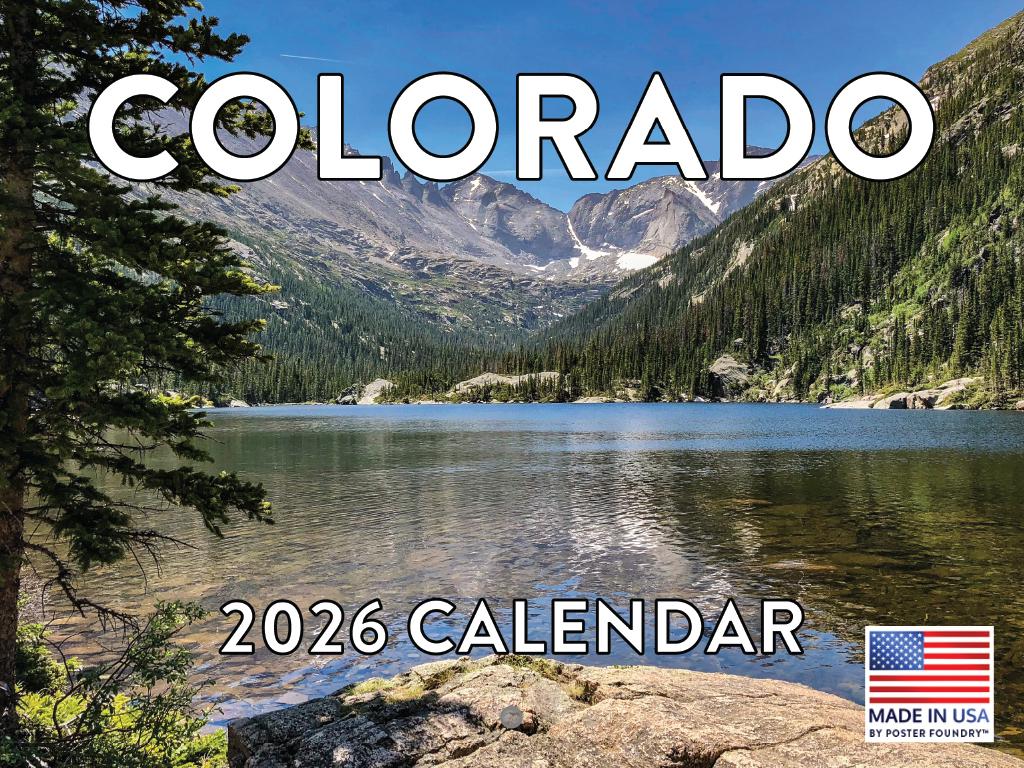 Colorado Calendar 2026 Monthly Wall Calender 12 Month | American Made ...
