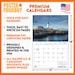Racks Calendar 2026 Monthly Wall Calender 12 Month | American Made in ...