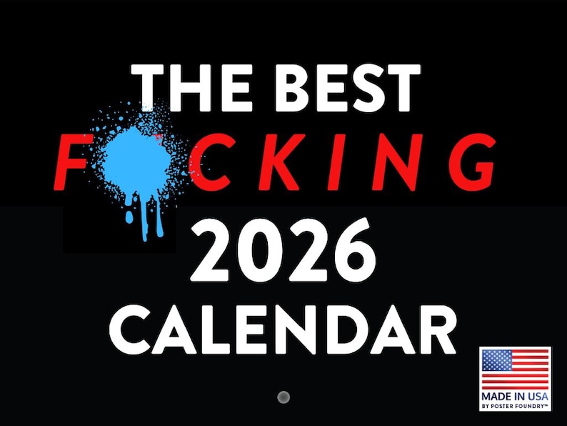 Funny Calendar 2026 Wall Sweary for Adults Inappropriate Gifts ...